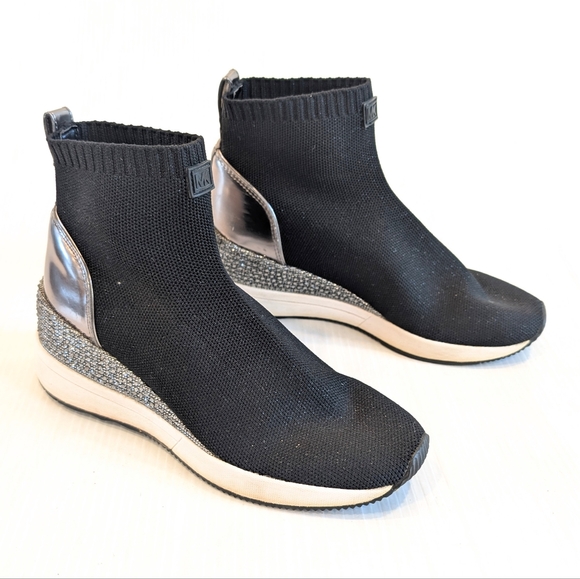 MICHAEL Michael Kors | Shoes | Michael Kors Skyler Bootie Wedge Pullon ...